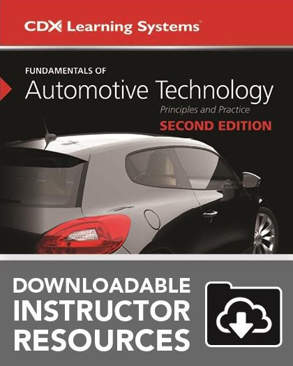 Look Inside: Fundamentals of Automotive Technology Online Instructor's ...
