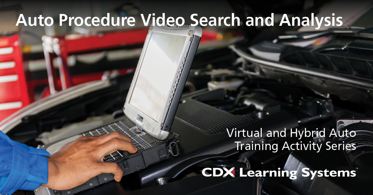 Virtual and Hybrid Automotive Training: Auto Procedure Video Search and ...