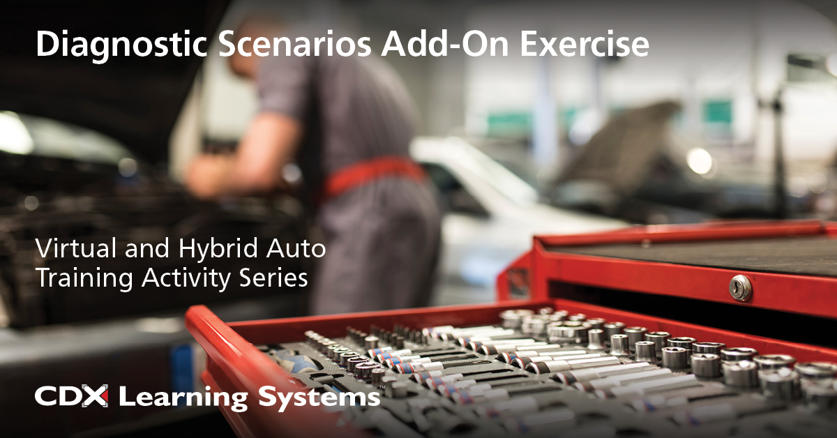 Virtual and Hybrid Automotive Training: Diagnostic Scenarios Add-On ...