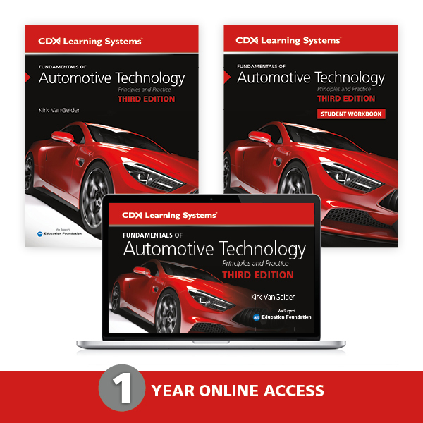Fundamentals of Automotive Technology, Third Edition, Student Workbook ...